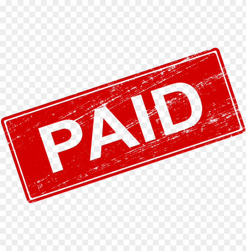 Free download | HD PNG paid rectangle stamp png - Free PNG Images ID is ...