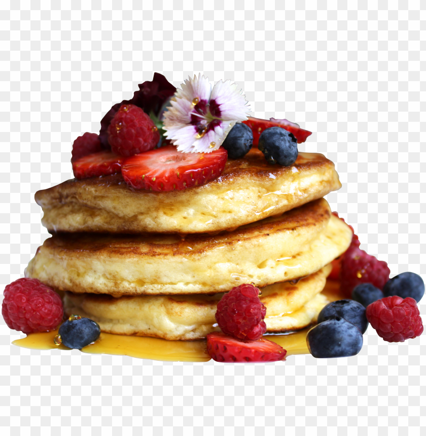 Free download | HD PNG pancakes with fresh berries and maple syrup PNG ...