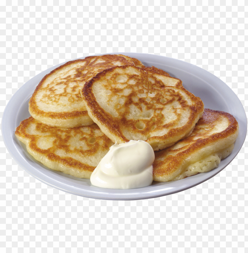Free download | HD PNG small pancakes with butter on plate PNG images ...