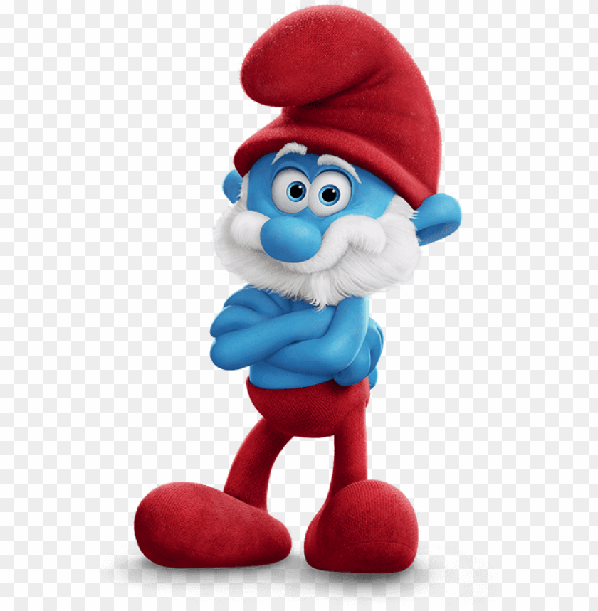 Free download | HD PNG papa smurf arms crossed clipart png photo ...