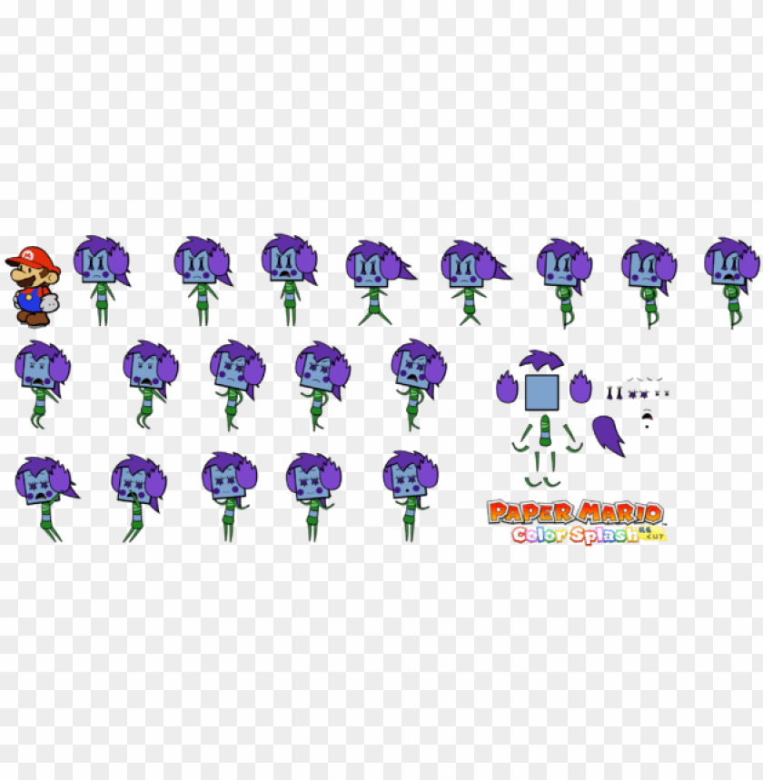 Free download | HD PNG paper mario color splash PNG transparent with ...