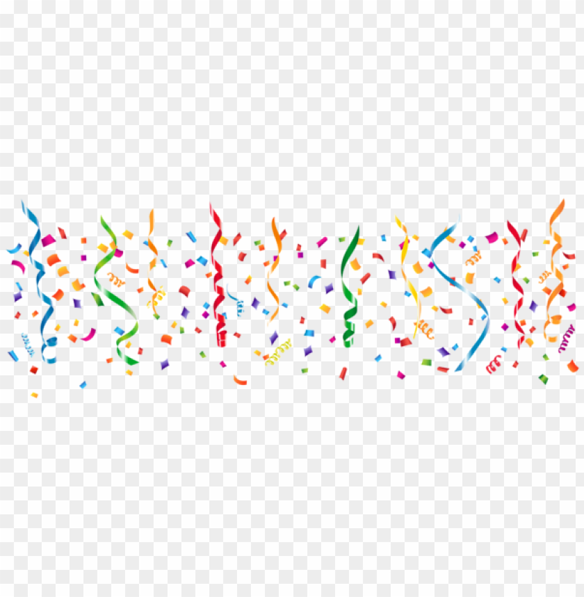 Free download | HD PNG party decoration with hanging confetti and ...