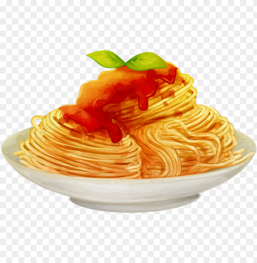 Free download | HD PNG spaghetti topped with tomato sauce and basil PNG ...