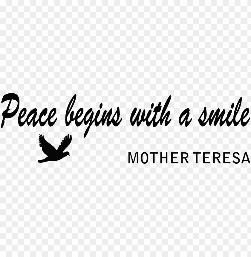 Free download | HD PNG peace begins with a smile PNG transparent with ...