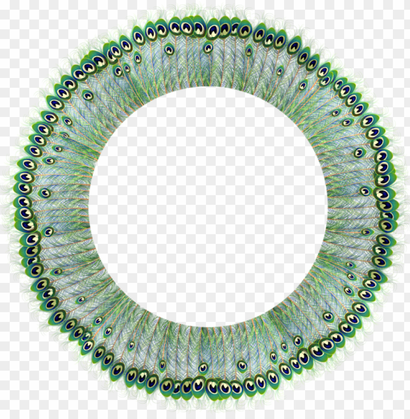 Free download | HD PNG peacock round frame clipart png photo - 45906 ...