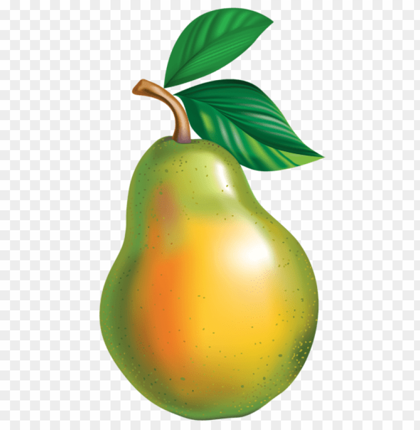 Free download | HD PNG gradient yellow and green pear | TOPpng