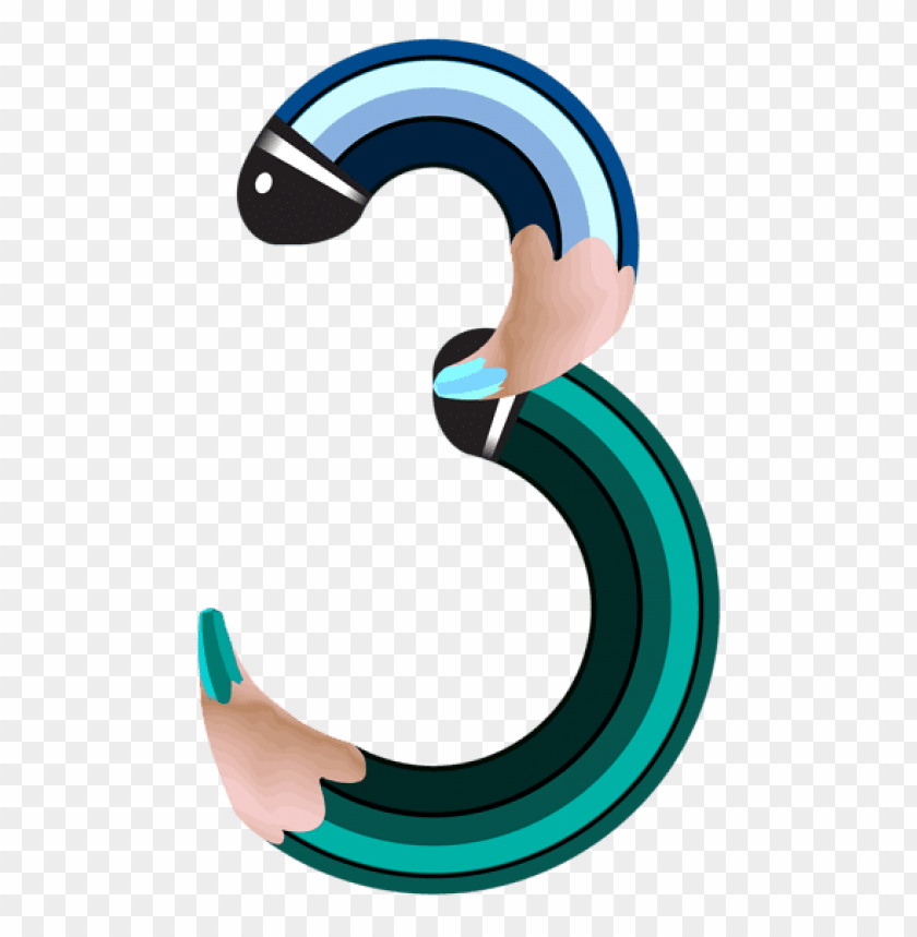 Free download | HD PNG pencil number three clipart png photo - 51604 ...