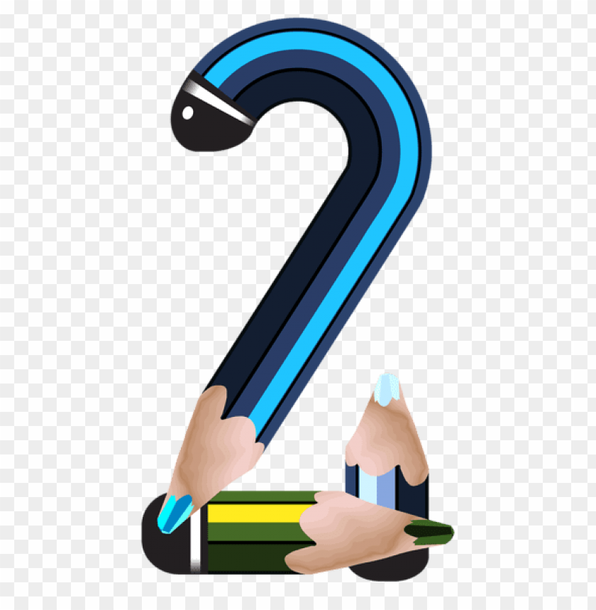 Free download | HD PNG pencil number two clipart png photo - 51603 | TOPpng