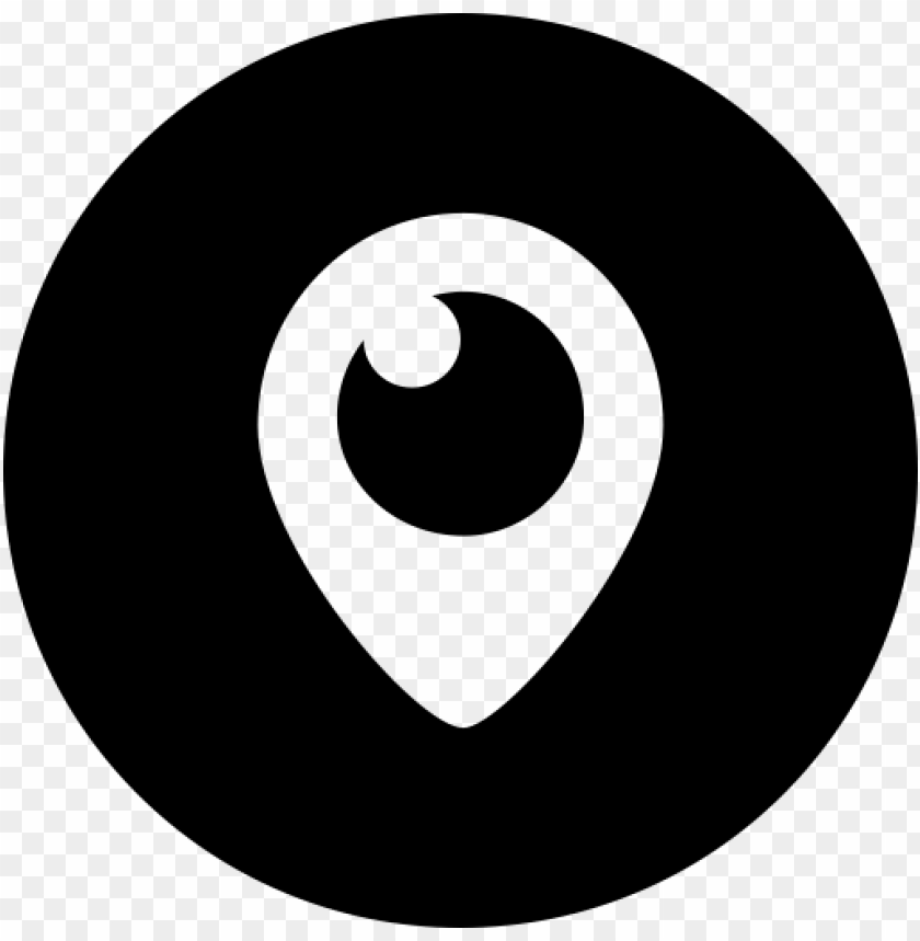 Free download | HD PNG periscope black background logo png | TOPpng