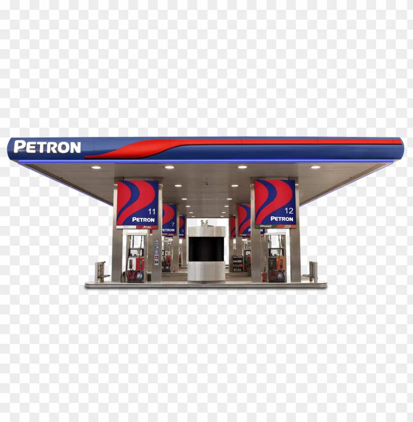 Free download | HD PNG Transparent PNG image Of modern gas station with canopy - Image ID 67367 ...