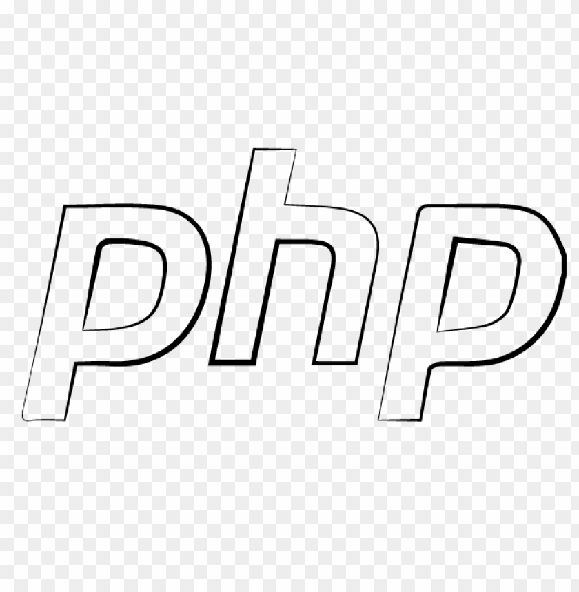 Free download | HD PNG php black outline logo png | TOPpng Free download | HD PNG php black outline logo png | TOPpng
