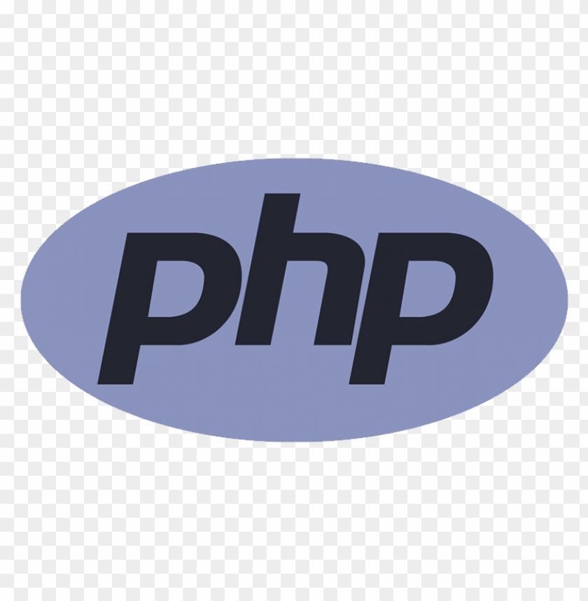 Free download | HD PNG php dark blue oval logo png | TOPpng
