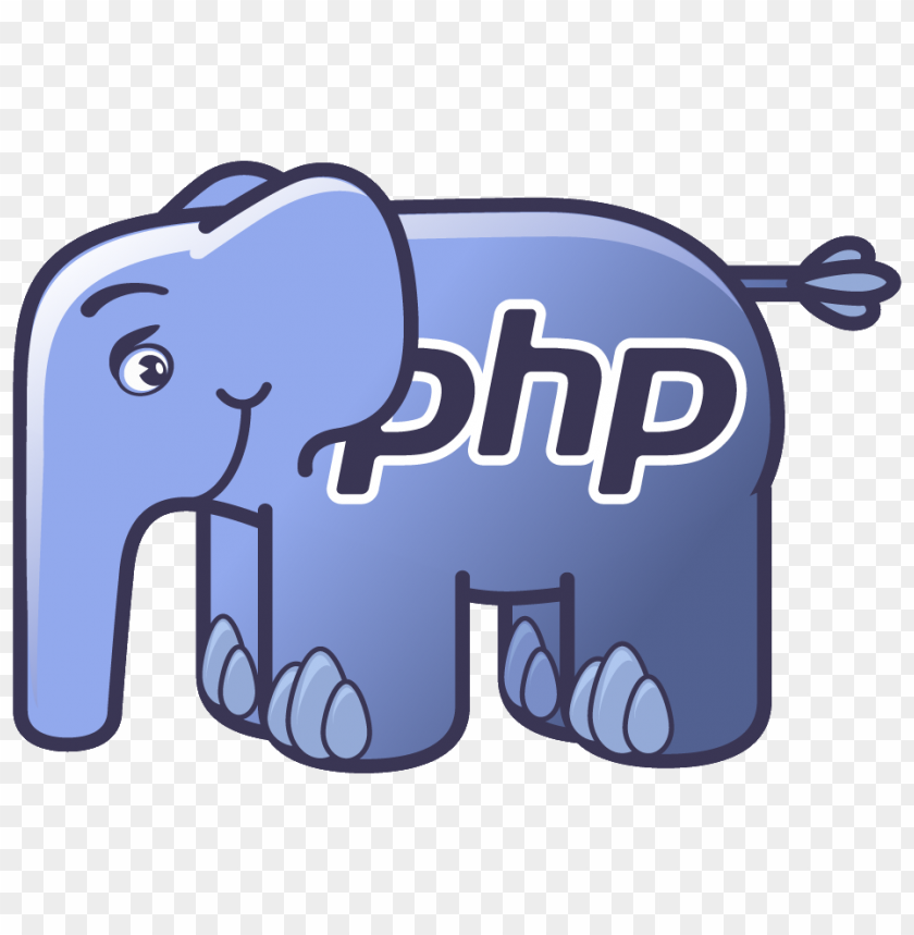 Free download | HD PNG php elephant mascot blue png | TOPpng