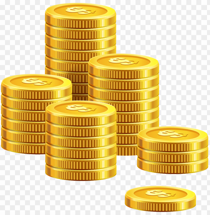 Free download | HD PNG pile of coins transparent clipart png photo ...