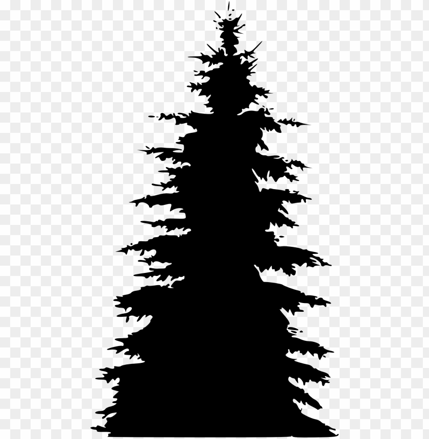 Free download | HD PNG Transparent silhouette of fir tree png PNG Image ...
