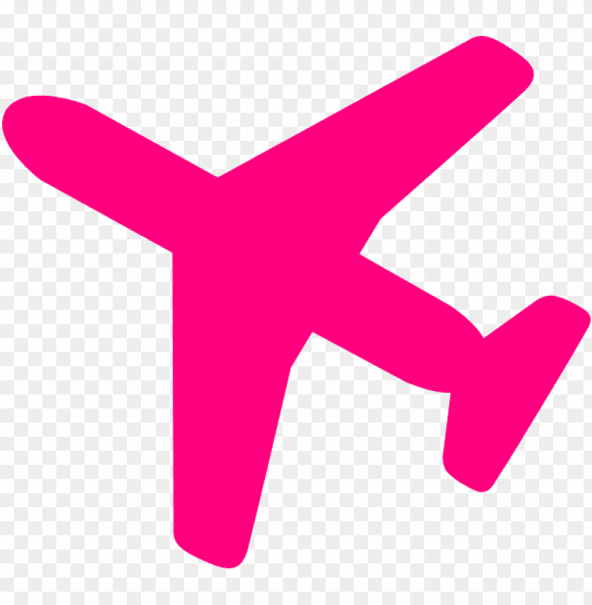 Free download | HD PNG pink airplane silhouette PNG transparent with ...