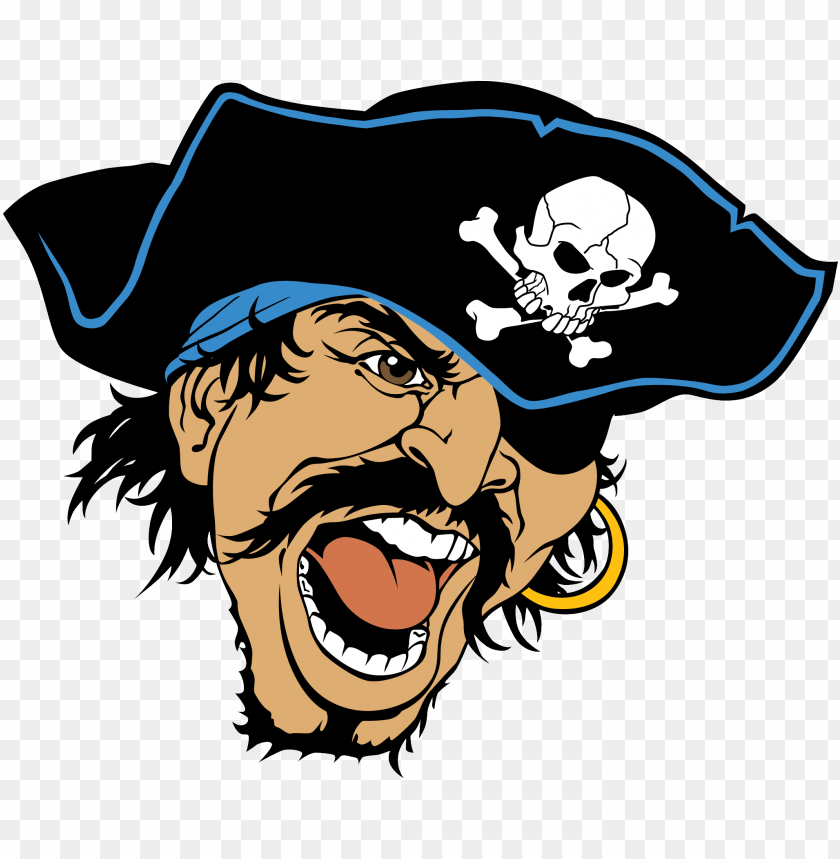 Free download | HD PNG angry pirate with eyepatch and hat illustration ...