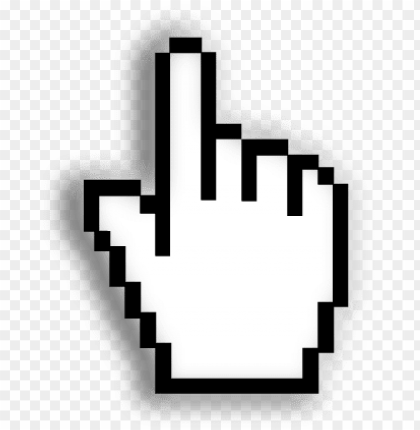 Free download | HD PNG simple pixel hand cursor PNG transparent with Clear Background ID 71139 ...