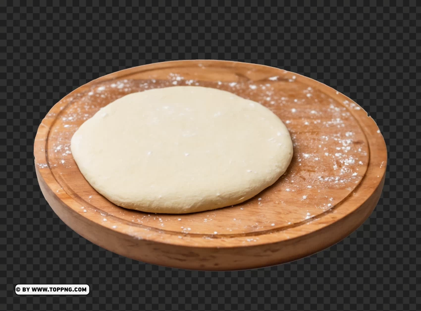 Free download | HD PNG pizza dough on a wooden platter hd transparent ...