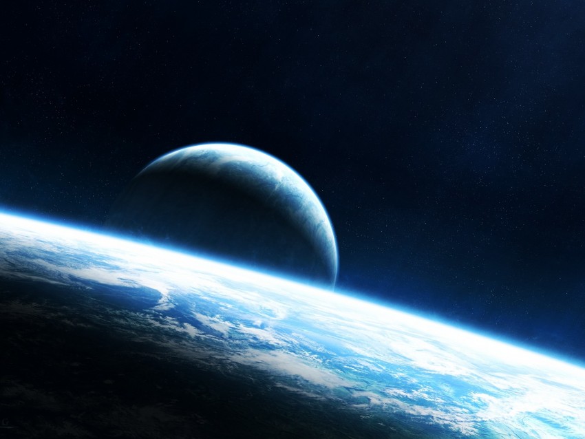 Free download | HD PNG planet light glow atmosphere space 4k wallpaper ...