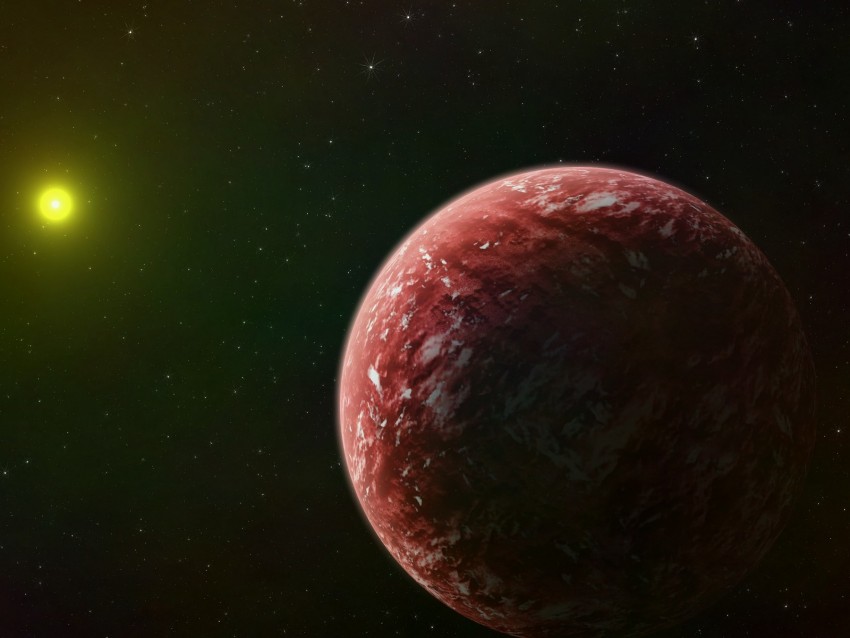 Free download | HD PNG planet red surface space stars 4k wallpaper | TOPpng