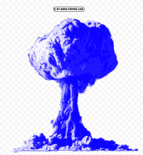 Free download | HD PNG png nuclear explosion blue transparent - Image ...