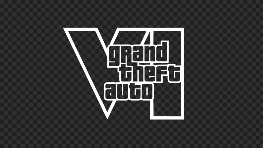 Free download | HD PNG png of gta grand theft auto 6 logo with white ...