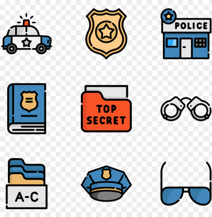 Free download | HD PNG police 40 icons icon png - Free PNG Images ID ...