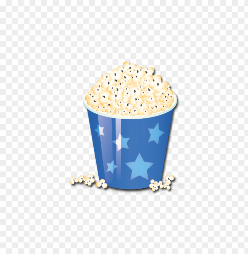 Free download | HD PNG blue popcorn bucket with star design PNG images ...