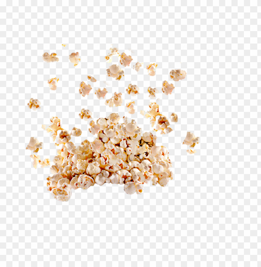 Free download | HD PNG popcorn scattered on a transparent background ...