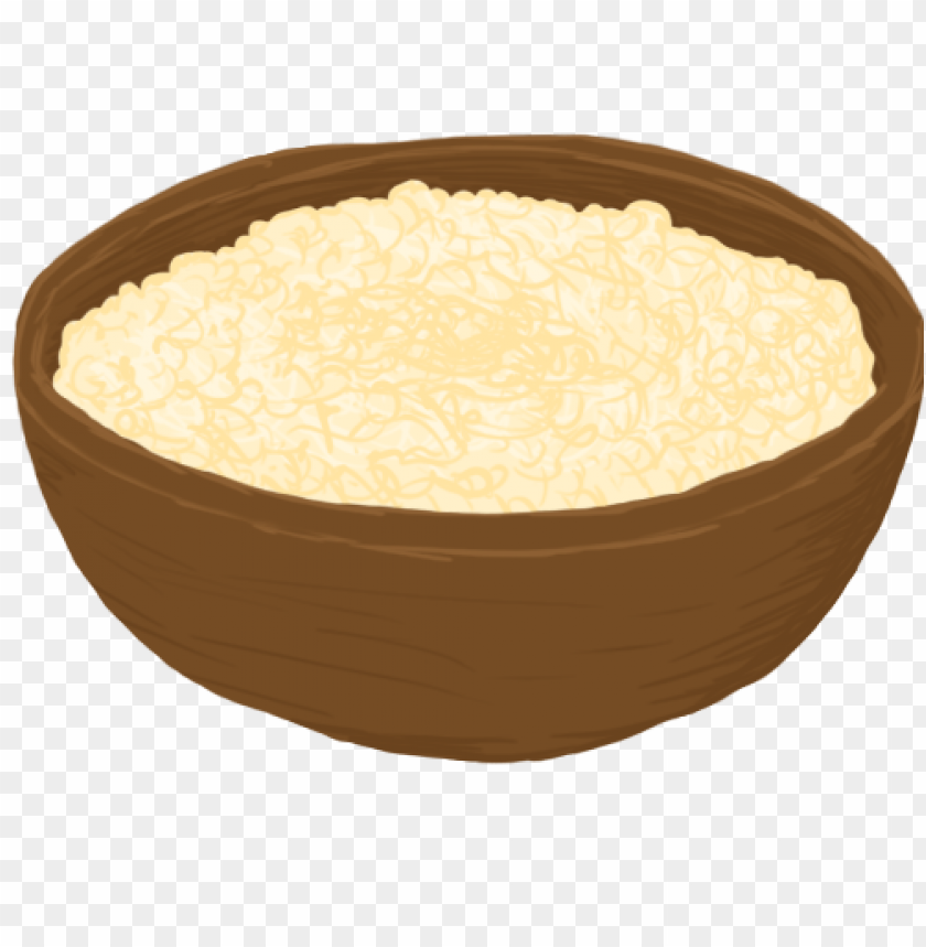 Free download | HD PNG oatmeal with milk in a brown bowl PNG images ...