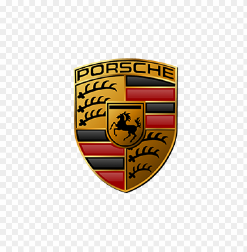 Free download | HD PNG porsche emblem with black shield - Image ID ...