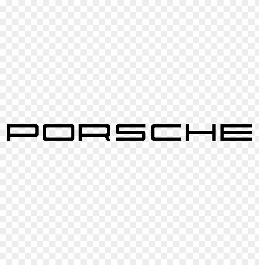 Free download | HD PNG porsche logo black text png | TOPpng