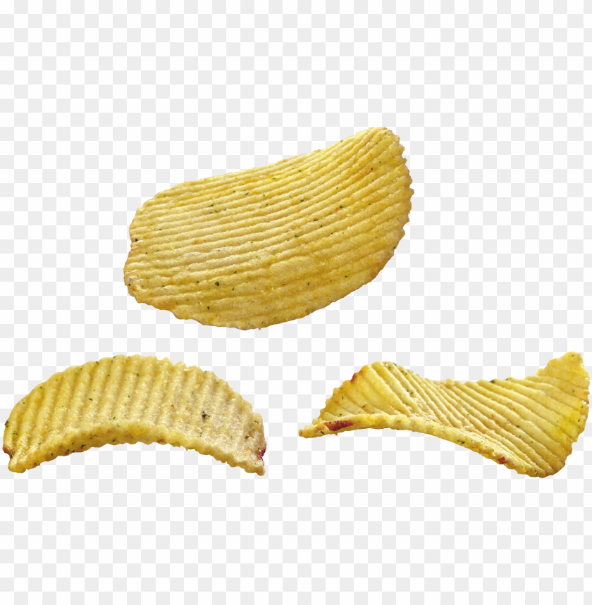 Free download | HD PNG single ridge cut potato chips in light yellow ...