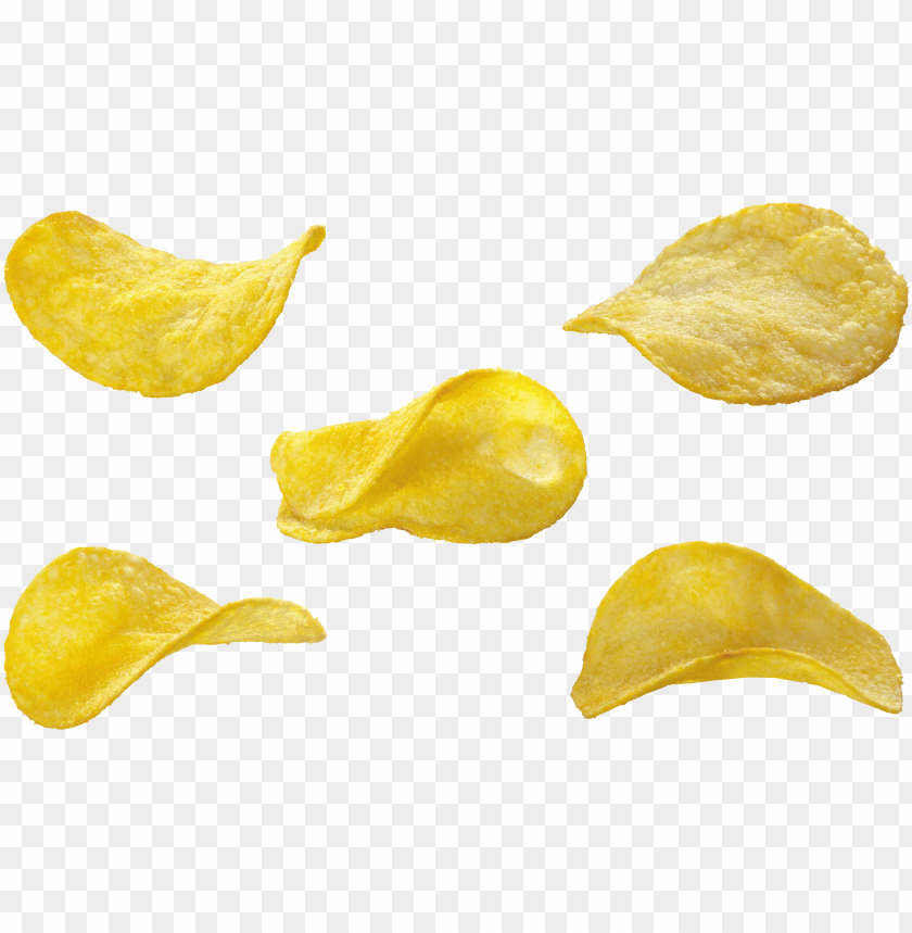 Free download | HD PNG light yellow potato chips scattered PNG images ...
