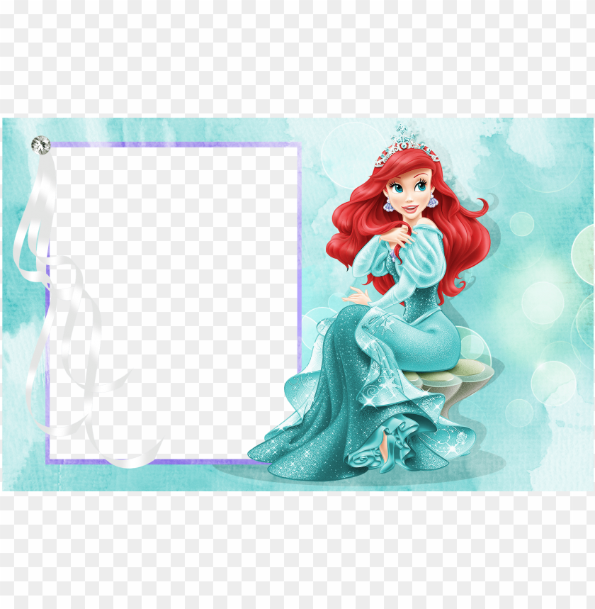 Free download | HD PNG princess arielframe background best stock photos ...