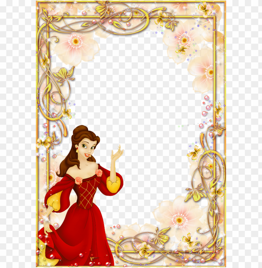 Free download | HD PNG princess kidsphoto frame background best stock ...