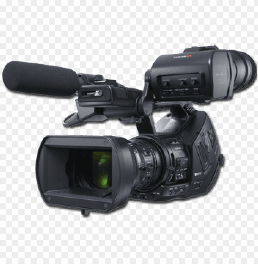 Free download | HD PNG professional video camera with microphone | TOPpng