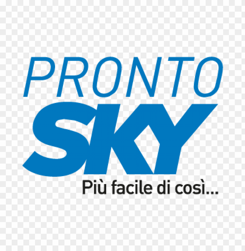 Free download | HD PNG pronto sky vector logo free download | TOPpng