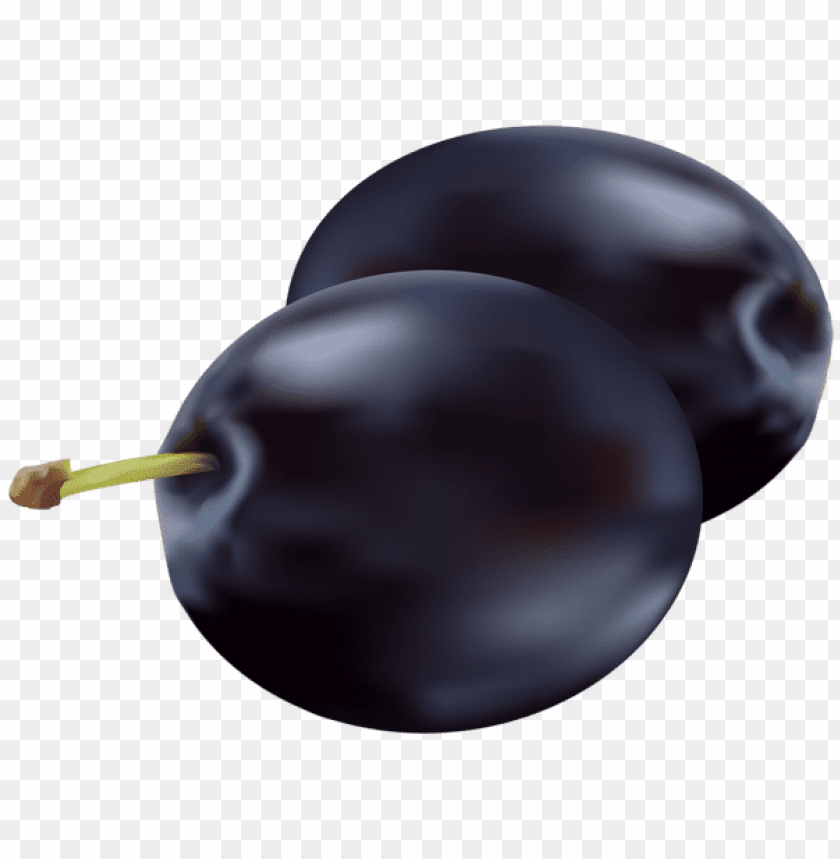 Free download | HD PNG pair of blue plums with natural finish | TOPpng