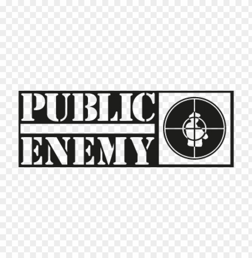 Free download | HD PNG public enemy vector logo download free | TOPpng