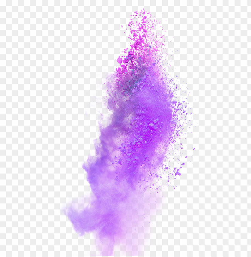 Free download | HD PNG purple smoke powder explosion effect PNG ...