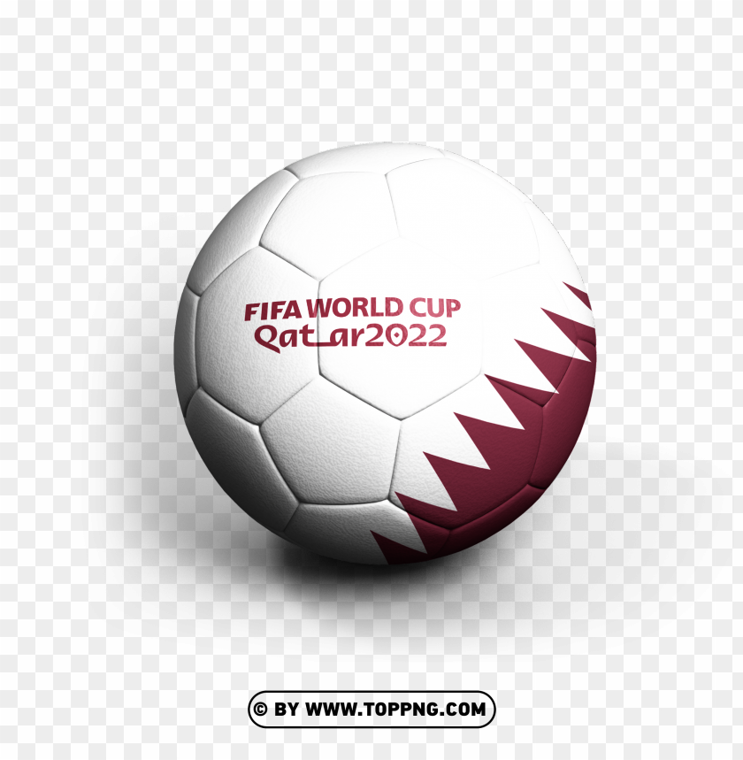 Free download | HD PNG qatar flag soccer football against a plain no ...