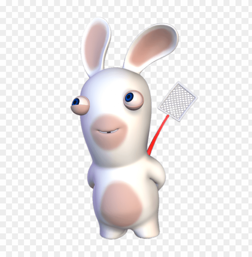 Free download | HD PNG rabbid holding flyswapper clipart png photo ...