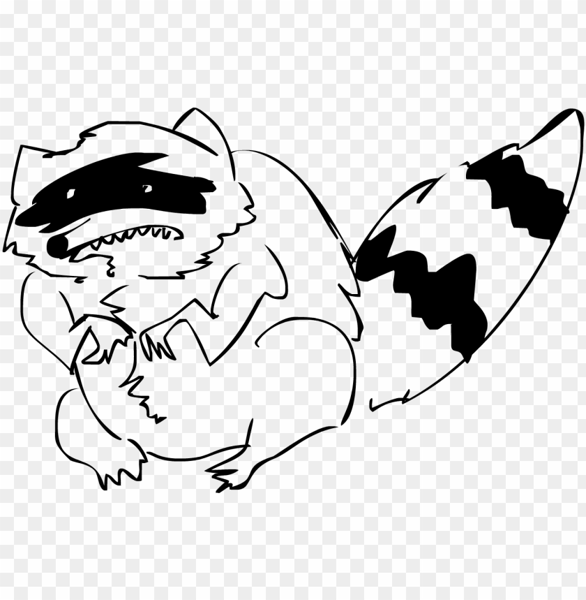 Free download | HD PNG raccoon cola mapache dibujo PNG transparent with ...