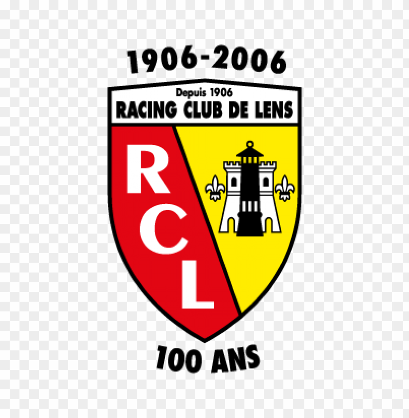 Free download | HD PNG racing club de lens 100 ans vector logo | TOPpng