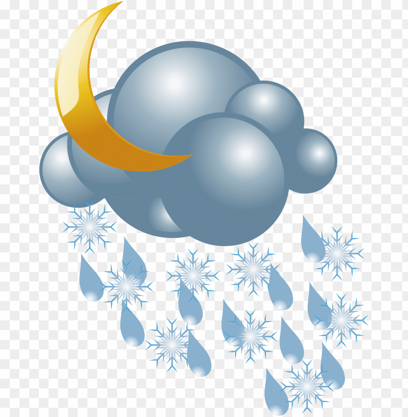 Rain Clipart Hail Snow Weather cutout PNG & clipart images | TOPpng