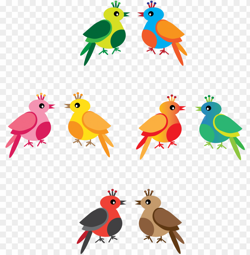 Free download | HD PNG rainbow birds PNG transparent with Clear ...