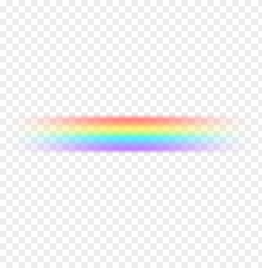 Free download | HD PNG straight horizontal rainbow effect | TOPpng