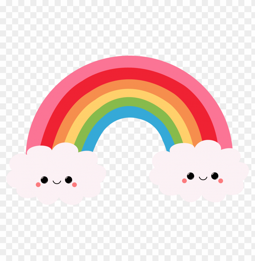 Free download | HD PNG rainbows and clouds png PNG transparent with ...